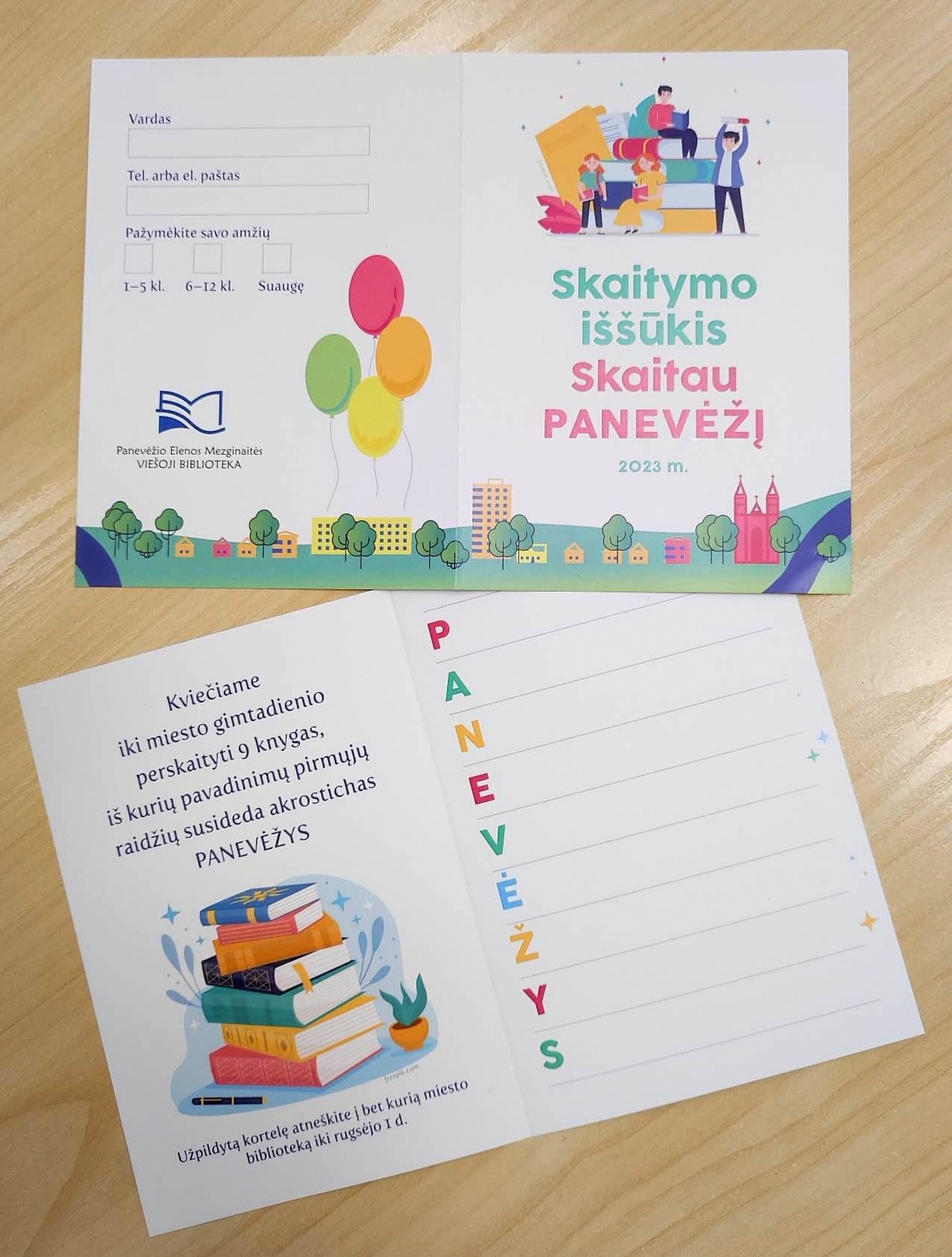 Acrostic Challenge from Panevezys Elena Mezginaite Public Library ...